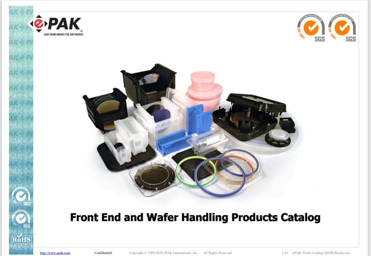 ePAK Catalog-Semiconductor-Wafer Carrier, Shipping BOX, Canister ...