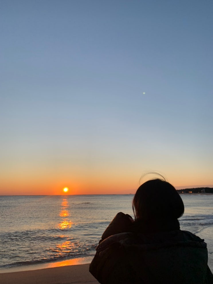 강원도 일출명소 : 강릉 영진해변에서 새해 사진 어때요? : 네이버 블로그