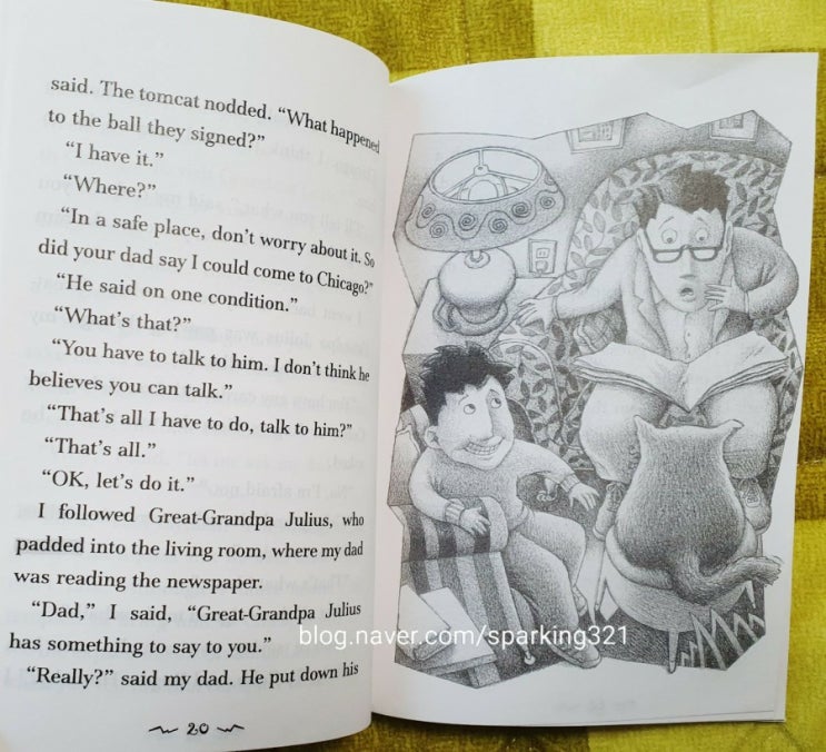 잭 파일(The Zack Files) 1권 단어 정리 - #1 Great-Grandpa's in the Litter Box ...