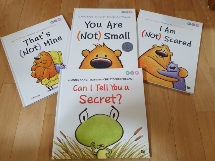 [영어그림책] 아니야 시리즈 (You are not small, That's not mine, I'm not scared ...