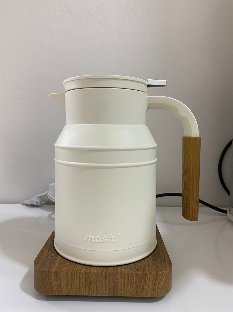 신혼집 전기포트 커피포트 분유포트 전기주전가 모슈! mosh! M-EK1 : 네이버 블로그