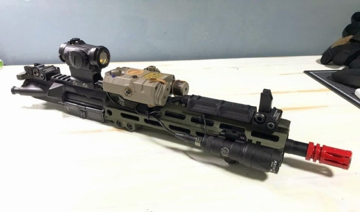 FBI HRT/SWAT M4 상부 리시버 에어소프트건 세팅 ft.Geissele Mk4 : 네이버 블로그