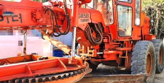 한라HG85B모터그레이더 급판매 : 네이버 블로그