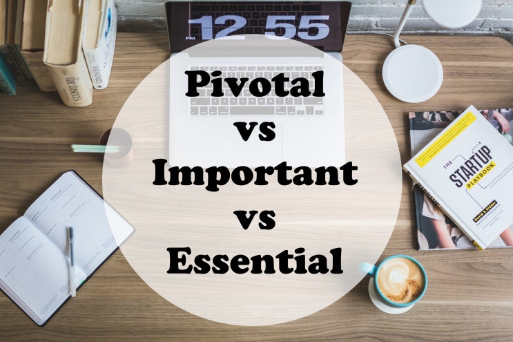 비즈니스 영어 'pivotal vs important vs essential' 구분하기 ♬ : 네이버 블로그