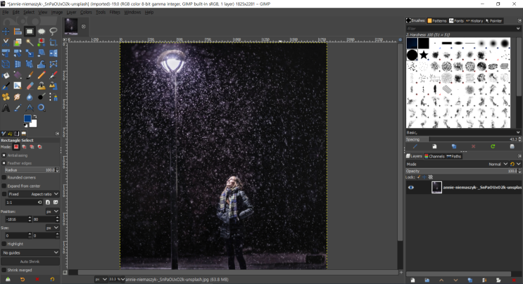 26. 김프(Gimp) 강좌 레이어 모드(Layer mode) -[Dodge and Burn] : 네이버 블로그