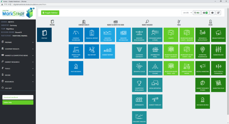 (마케팅 시뮬레이션) Markstrat 2020 소개/팁-시작하기 : 네이버 블로그