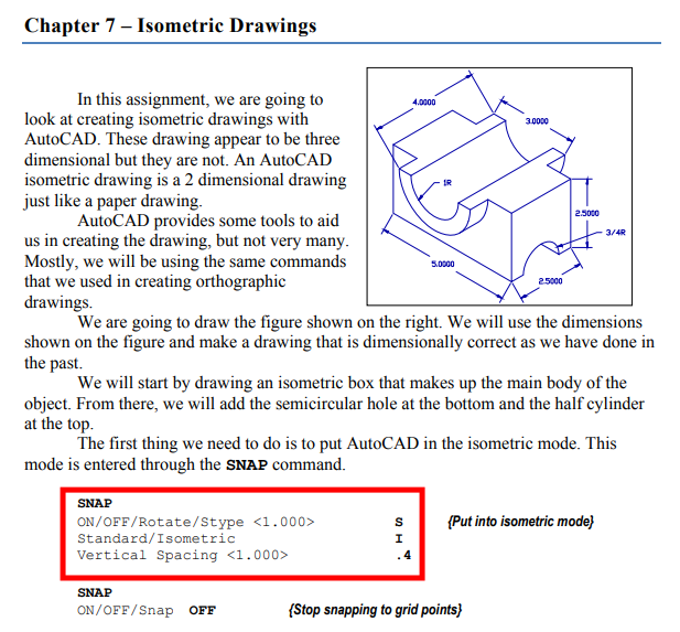 [AUTO-CAD] Isometric Drawings : 네이버 블로그