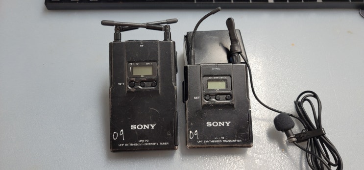 SONY 무선 마이크 UWP-V1 무선주파수 맞추기 : 네이버 블로그