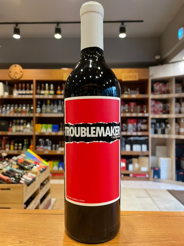 Troublemaker Red Blend by Austin Hope : 네이버 블로그