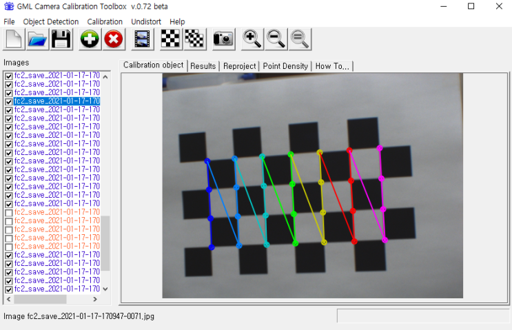 카메라 캘리브레이션(GML Camera Calibration ToolBox) : 네이버 블로그