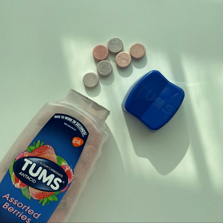 임신 29주 임산부 역류성식도염 제산제 텀스 TUMS 구매 / 복용법 : 네이버 블로그