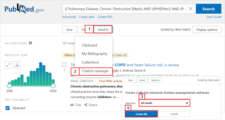 PubMed, EMBASE, Cochrane Library 검색결과 EndNote(엔드노트)로 반출하는 방법 : 네이버 블로그