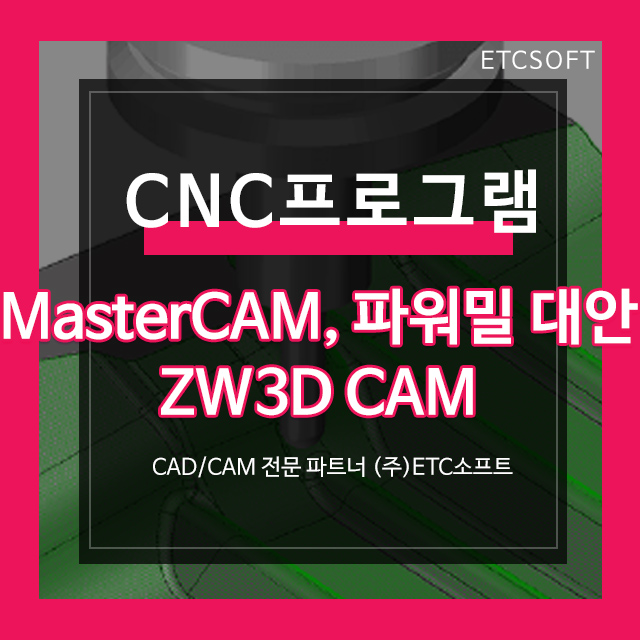 [CNC프로그램] ZW3D로 MasterCAM, 파워밀 대체하기 : 네이버 블로그