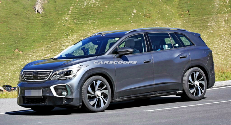 폭스바겐 대형 전기 SUV ID.6 개발 중 유출된 내용 : 네이버 블로그