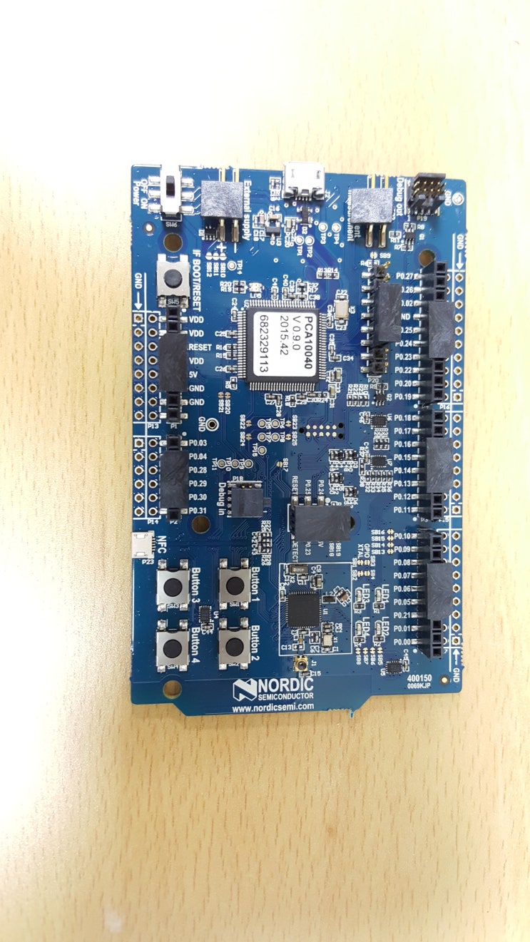 Nordic nRF51, nRF52 Development kit : 네이버 블로그