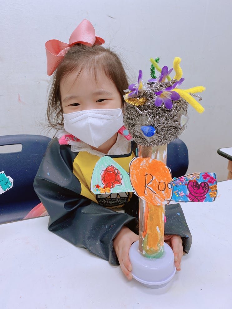 청라유아미술학원 영렘브란트 청라국제센터 청라 5세 유아미술 자장가를 불러주는 마이크 네이버 블로그