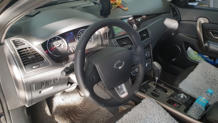 SM5 가죽 열선핸들 작업 - JJ오토카 : 네이버 블로그