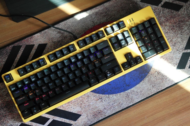 방수되는 기계식 키보드, 앱코 K660 카일 광축 후기 : 네이버 블로그