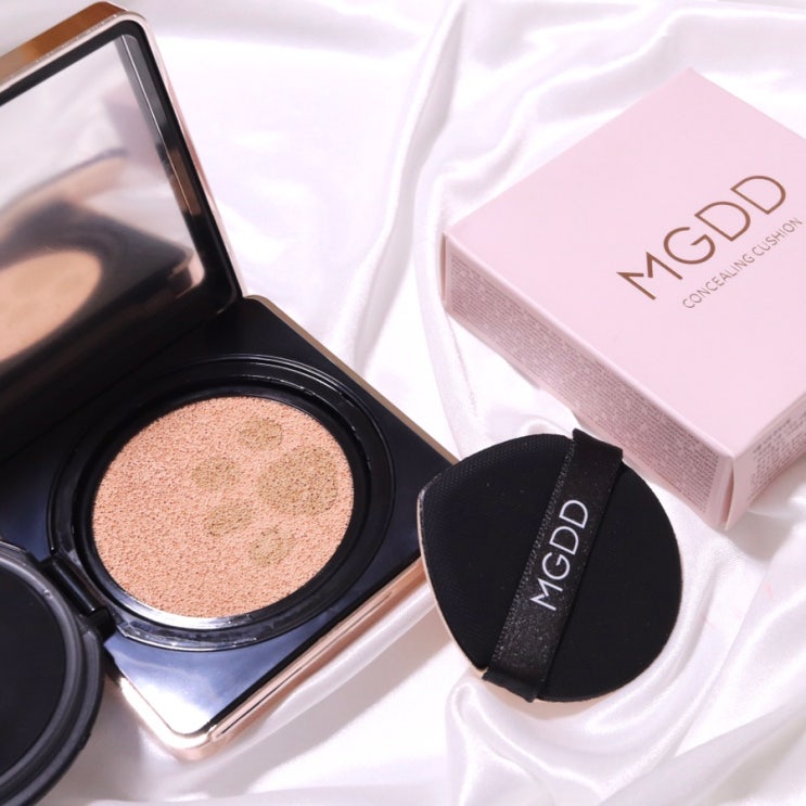 커버력좋은쿠션추천 MGDD 사기쿠션 21호 발색 : 네이버 블로그