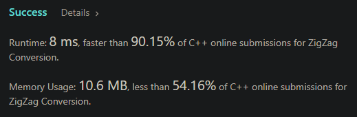 [LeetCode] 6. ZigZag Conversion : 네이버 블로그