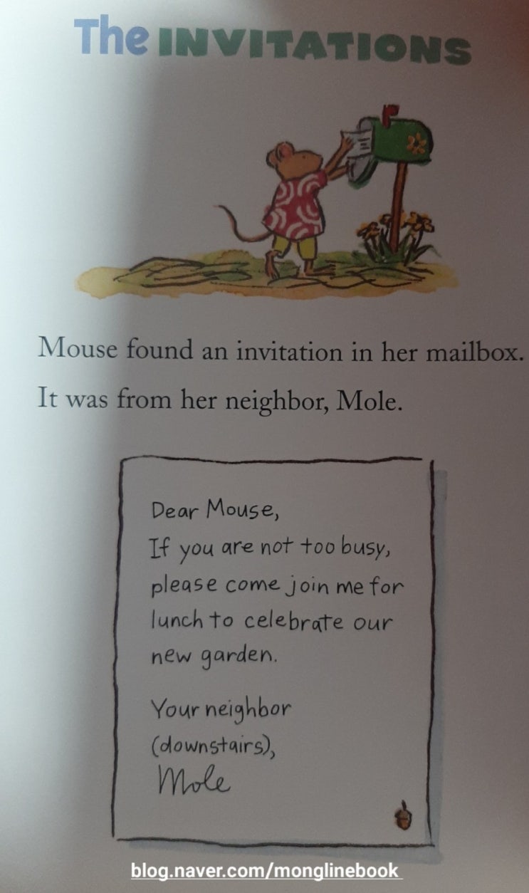 35. Upstairs Mouse, Downstairs Mole_2nd story_The INVITATIONS : 네이버 블로그
