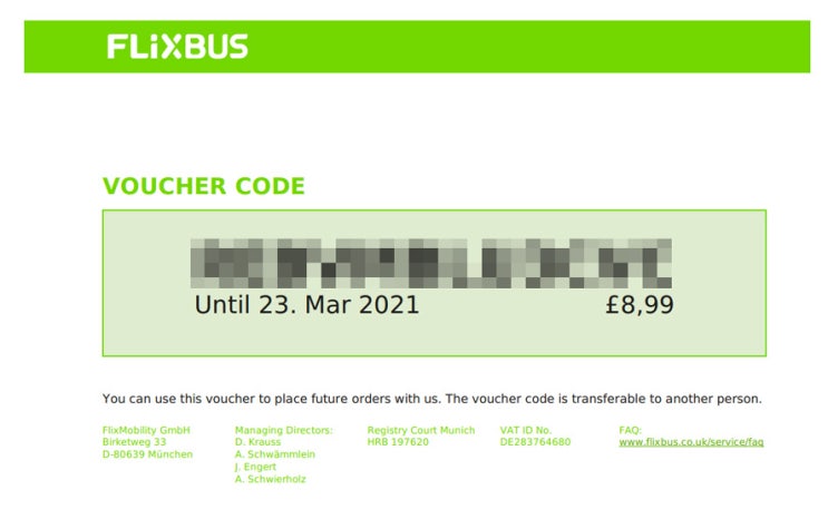 [짤막한 이야기] 유럽 여행, 플릭스 버스 FLiXBUS 환불 방법 feat. 코로나19 가능 : 네이버 블로그