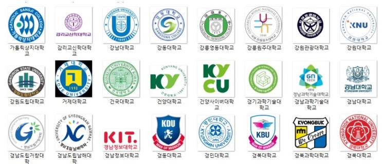 전국 대학 로고, 마크, 엠블럼 모음(ㄱ) : 네이버 블로그