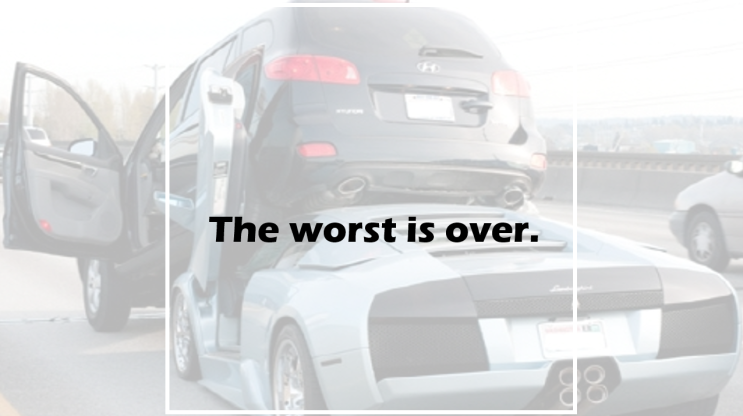 The worst is over. : 네이버 블로그