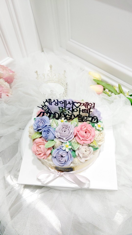 [수원떡케이크] 정성스럽고 예쁜 수제 떡케이크 수원 앙금플라워 떡케이크 : 네이버 블로그