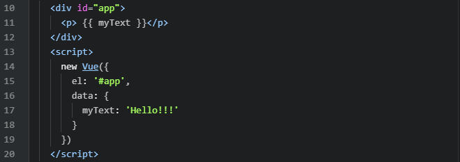 2. Vue.js 데이터 표시({{ }}, v-text, v-html) : 네이버 블로그