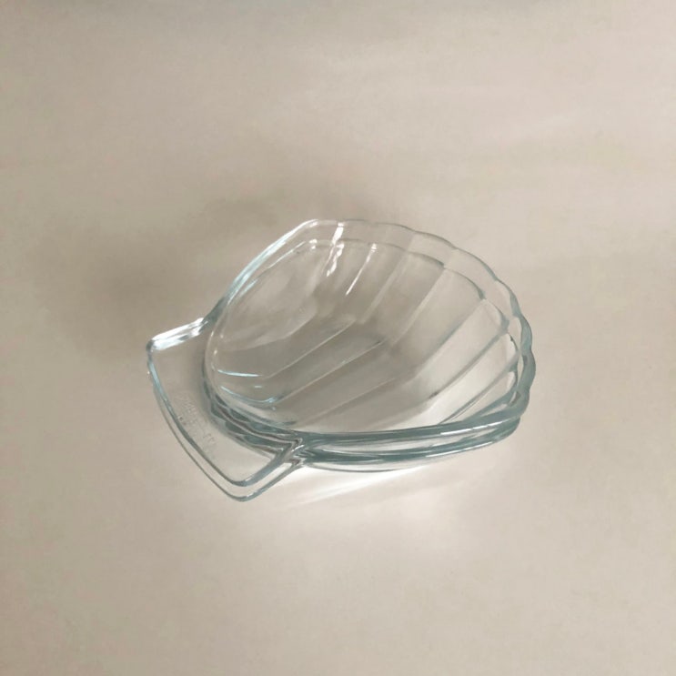 [sold out] Pyrex shell dish / 파이렉스 조개모양 유리 접시 : 네이버 블로그
