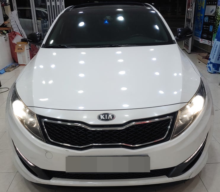 부산 K5 1세대 D1S HID 벌브 -> D1S LED벌브 LED전조등작업 : 네이버 블로그