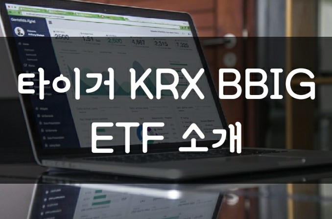 Tiger KRX BBIG K-뉴딜 ETF (배터리/바이오/인터넷/게임 대표주) : 네이버 블로그