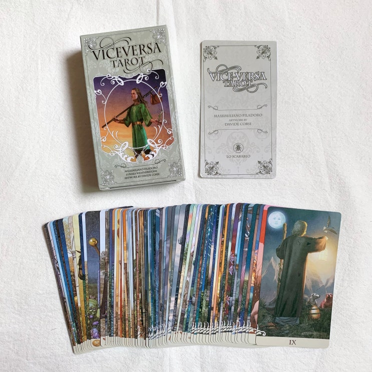 [타로카드] 바이스버사 타로 카드/ Vice Versa Tarot Cards/ 타로카드 추천 : 네이버 블로그