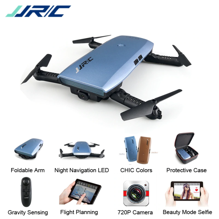 JJRC H47 ELFIE Plus with HD Camera Upgraded Foldabl Drone (JJRC) H47 모델 ...