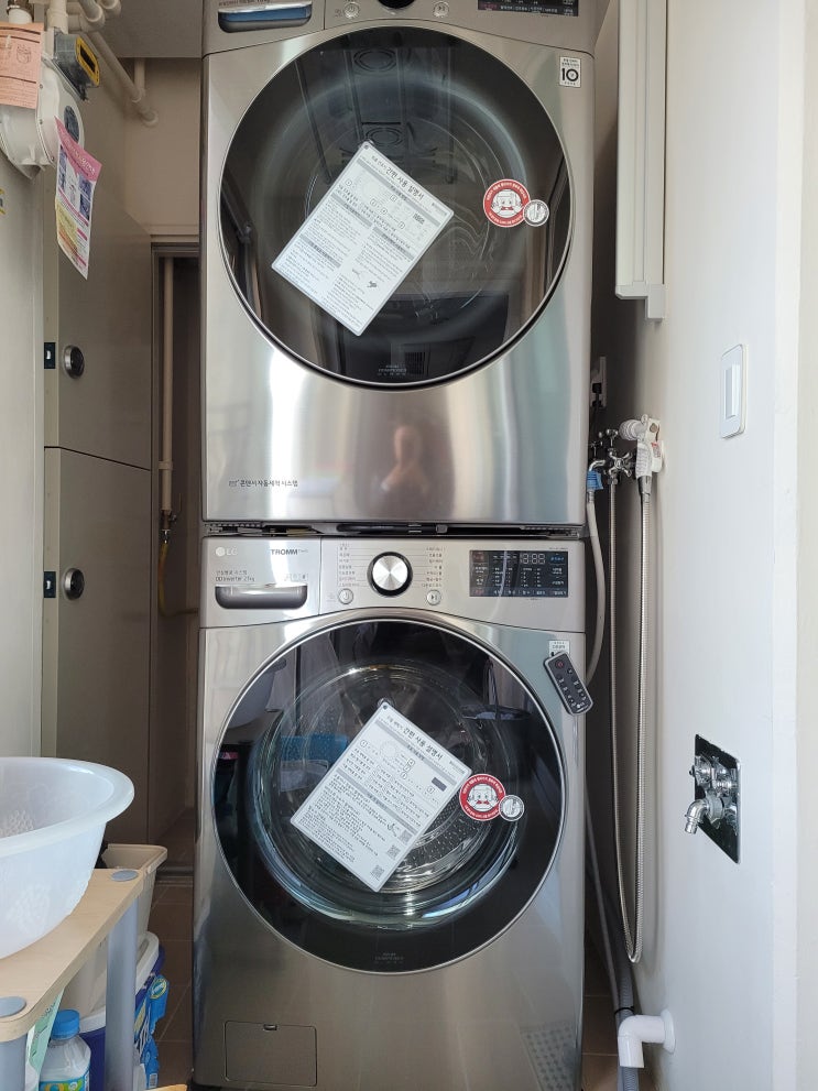 LG 트롬 세탁기(F21VDD)&건조기(RH16VTS) : 네이버 블로그