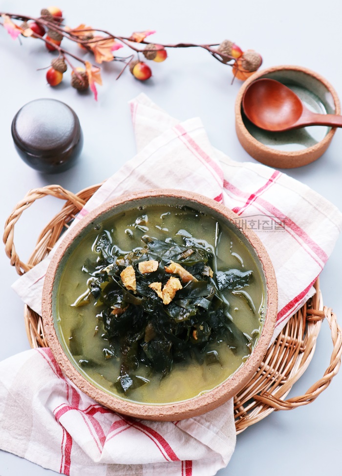 미역국 맛있게 끓이는법 구수한 들기름 황태미역국 레시피 네이버 블로그