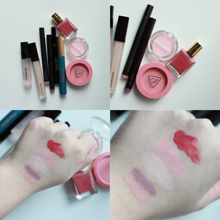 motd : 여름쿨톤 라벤더 메이크업! 로라메르시에 캐비어 스틱 블로썸 & 오키드, 3CE 블러셔 디렉터블(Delectable ...