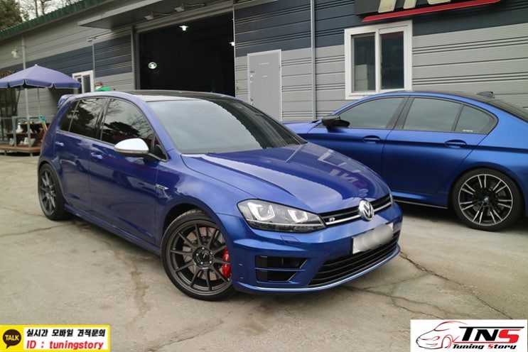 폭스바겐 7세대 골프 R 브렘보 CTS 4P 380mm 브레이크 장착기 : 네이버 블로그