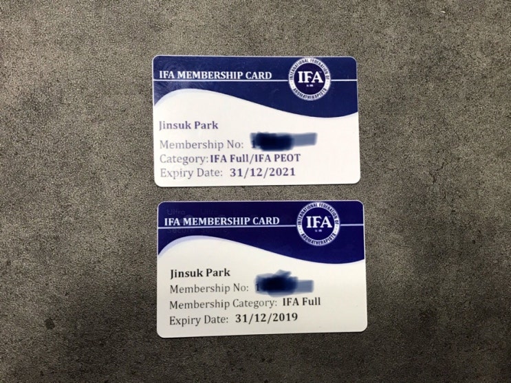 Ifa 카드 갱신 : 네이버 블로그