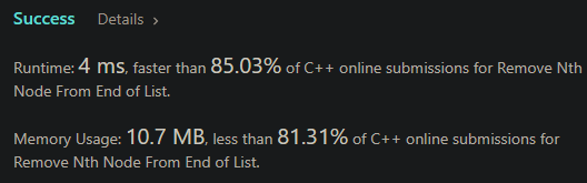 [LeetCode] 19. Remove Nth Node From End of List : 네이버 블로그