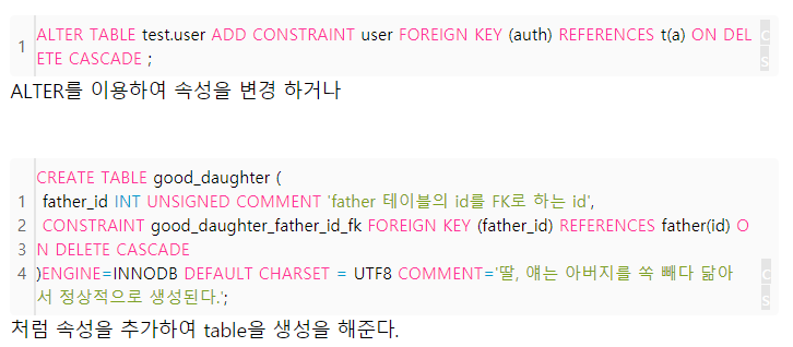 mysql cascade 옵션 : 네이버 블로그