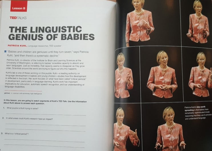TED Talks] The linguistic genius of babies by Patricia Kuhl / 테드 강연 ...