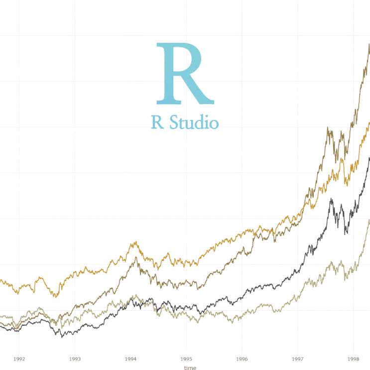 [R] plotly:: plot_ly() (3) : 인터랙티브 선 그래프 그리기 (interactive line graph ...