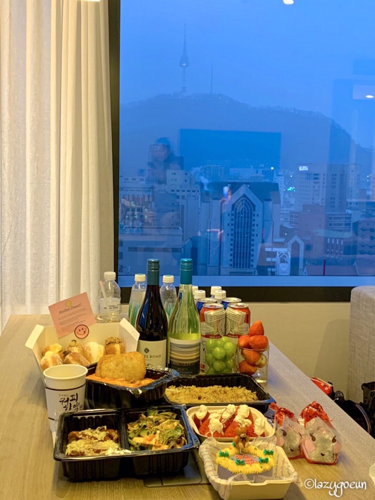 서울 호캉스중구을지로3가포포인츠 바이쉐라톤 서울 명동 2탄 남산뷰호텔4명호캉스 네이버 블로그