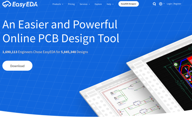 EasyEDA (온라인 PCB 설계 tool, 회로 설계 tool) : 네이버 블로그