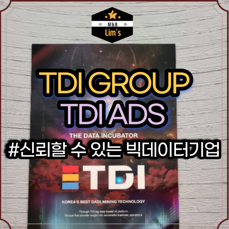 TDI Group / TDI ADS 를 만나다. ( 이전 플랫폼9 ) : 네이버 블로그