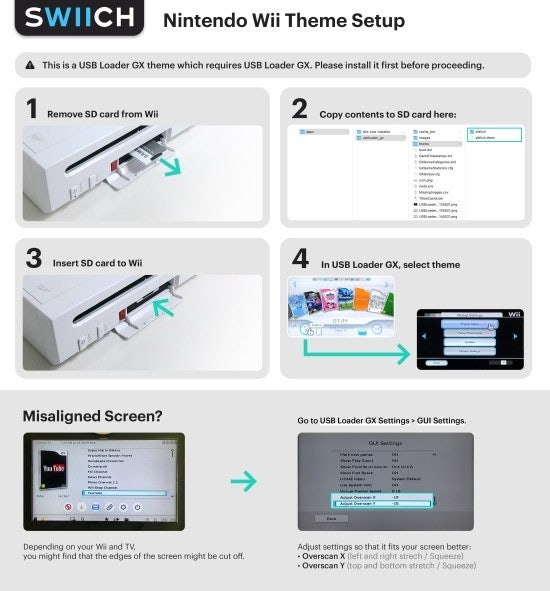 USB Loader GX 테마 - Nintendo sWiich Light v1.2 : 네이버 블로그
