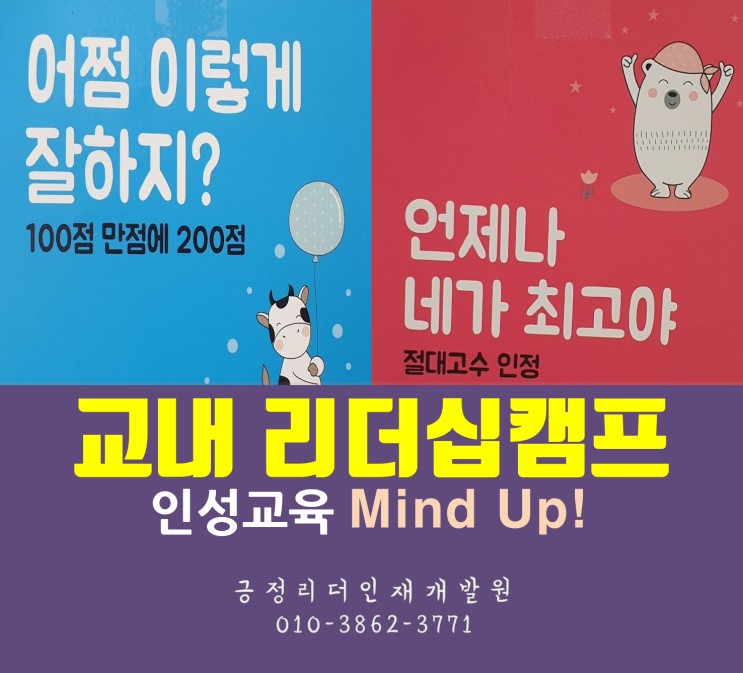 학생자치회임원리더십캠프부산울산대구경남전남자존감향상인성교육공감소통셀프리더십강사황인지부산긍정리더인재개발원 네이버 블로그