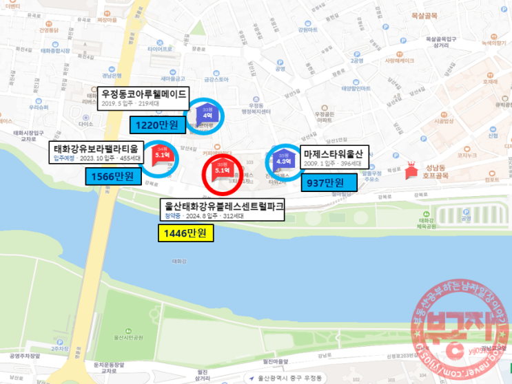 울산 태화강유블레스센트럴파크 청약일정 네이버 블로그